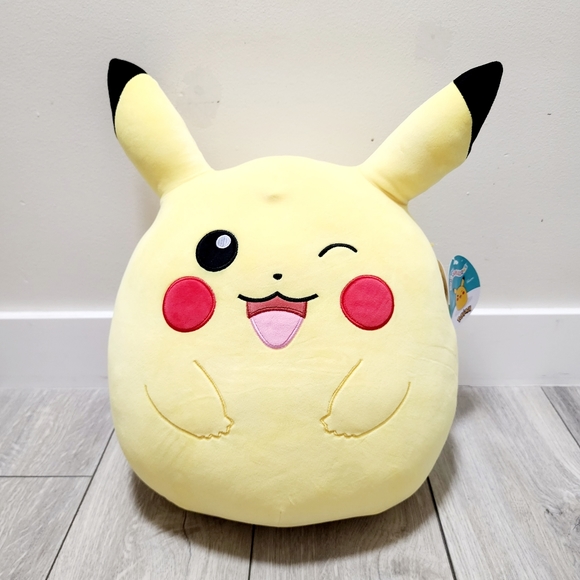 Squishmallows | Toys | Pokemon 4 Squishmallows Winking Pikachu Plush ...